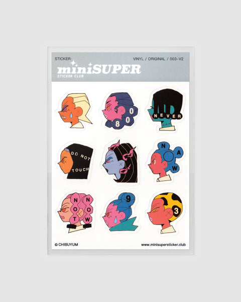 miniSUPER Sticker Club – ALL STICKERS
