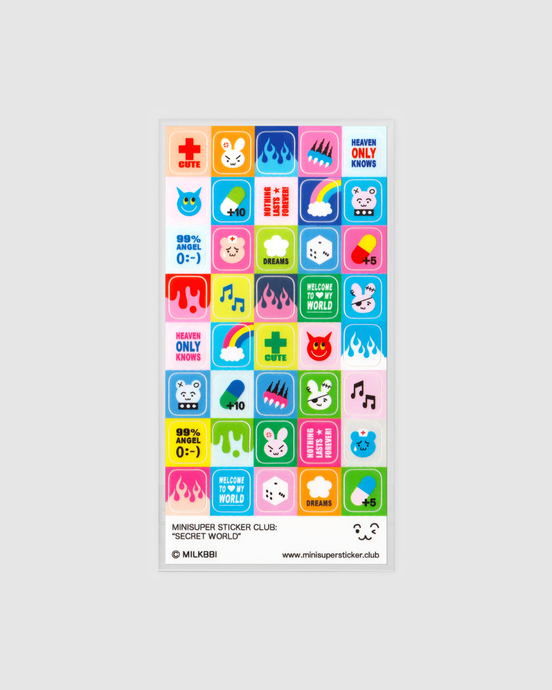 miniSUPER Sticker Club – ALL STICKERS