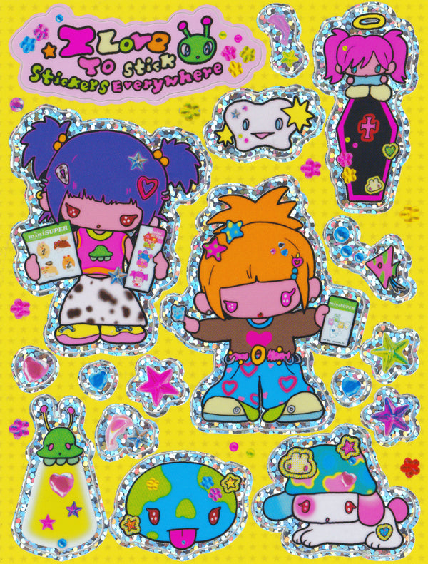 miniSUPER Sticker Club – RESTOCKED