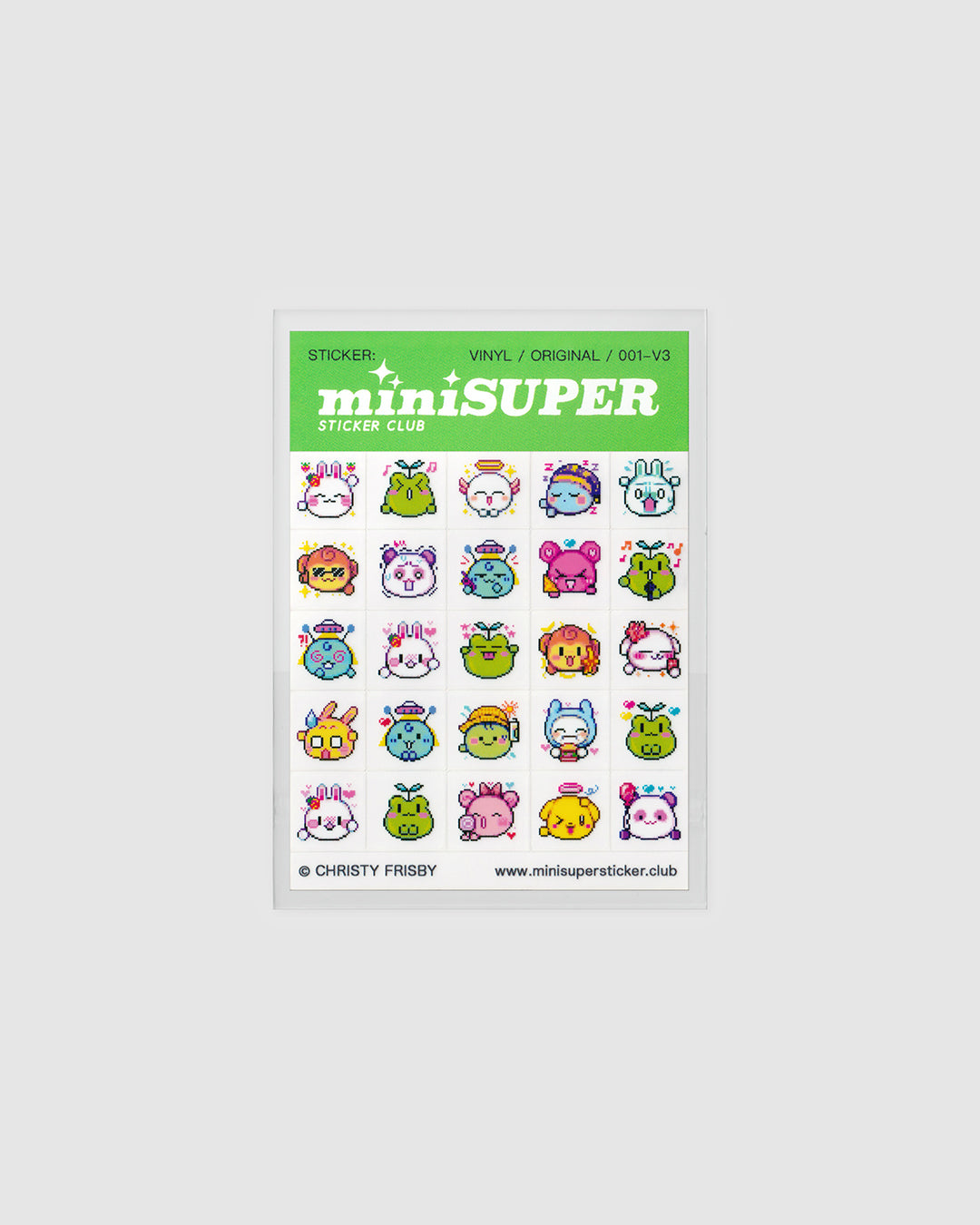 miniSUPER Sticker Club – ALL STICKERS